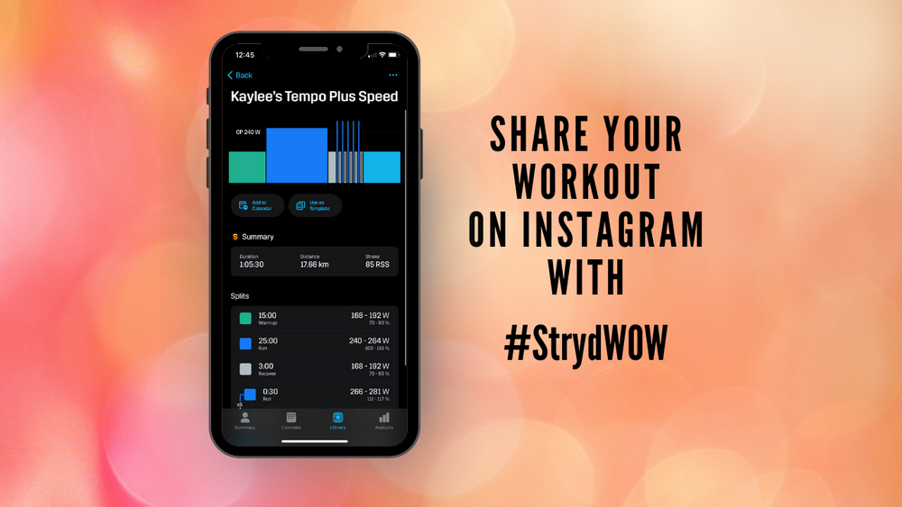 Keep your training fresh with a new Stryd Workout of the Week | Perfect ...