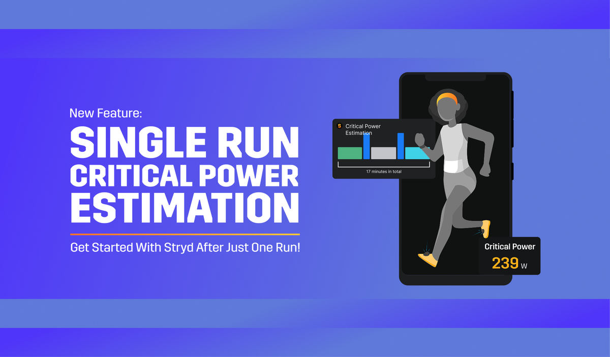 New Feature Update | Start or Return to Power-Based Training With Stryd After Just One Run!