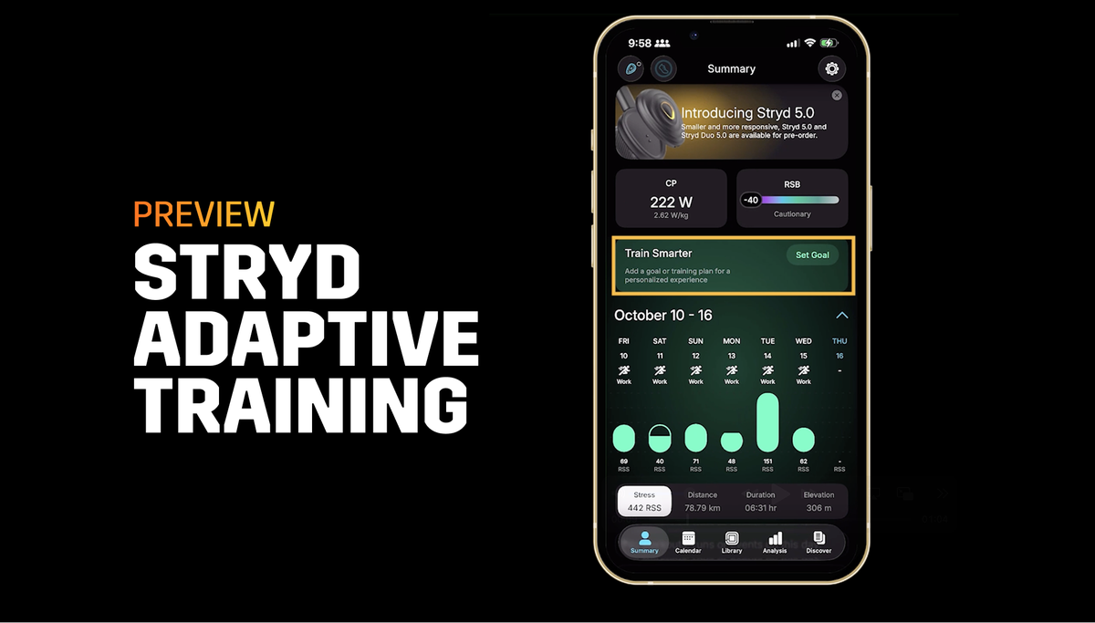 First Look: The All-New Stryd Adaptive Training